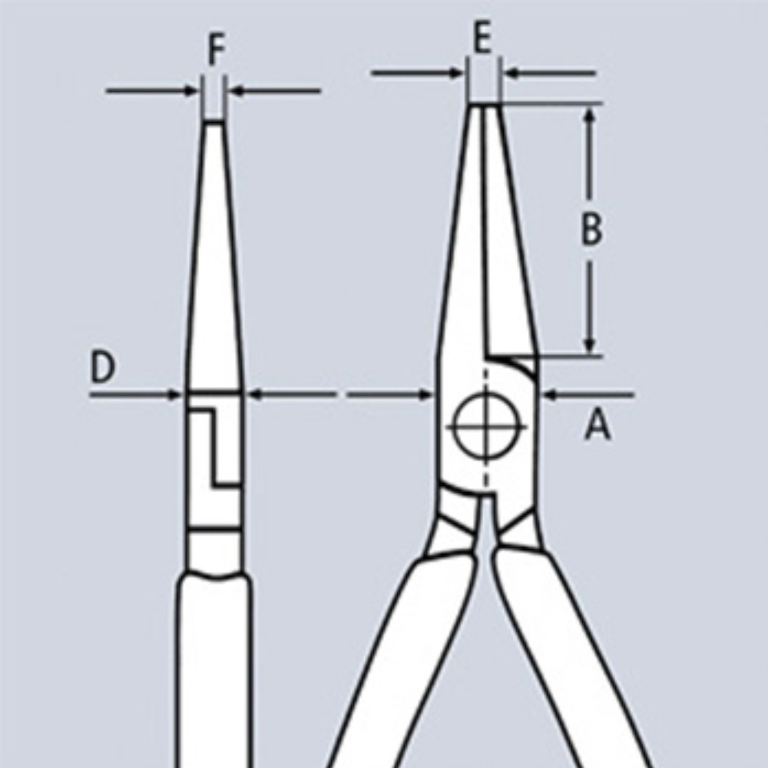 Knipex – Mehaničarska klešta za hvatanje 190mm – 38 45 190
