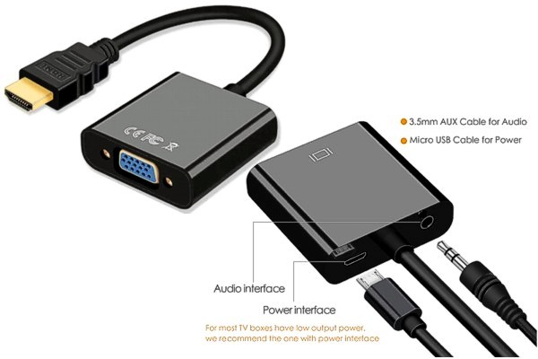 HDMI-VGA+AUDIO+5V