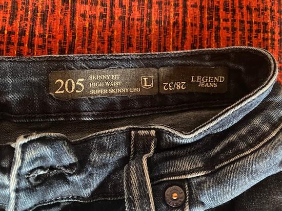 LEGEND JEANS high waist