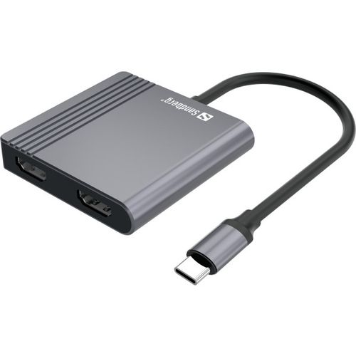 Docking station Sandberg USB-C Dock 2xHDMI+USB+PD 136-44