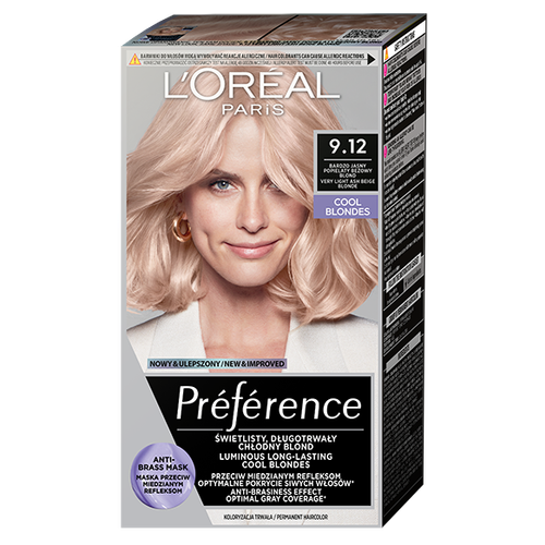 L'Oreal Paris Preference farba za kosu 9.12