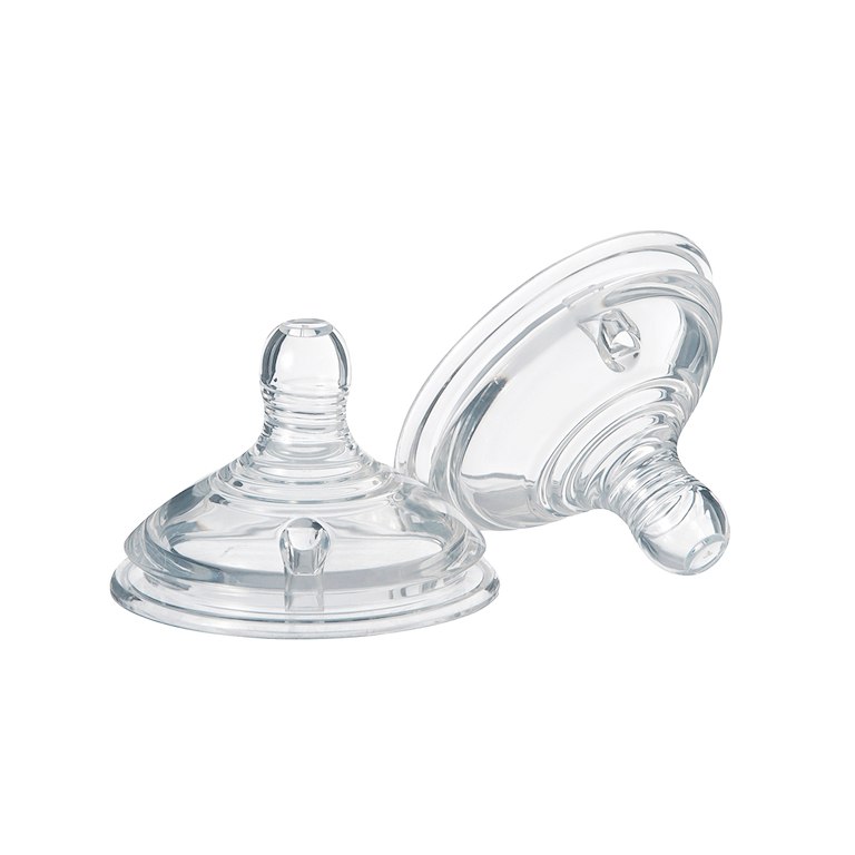 Tommee Tippee silikonska cuclasrednji protok 2/1, 3m+