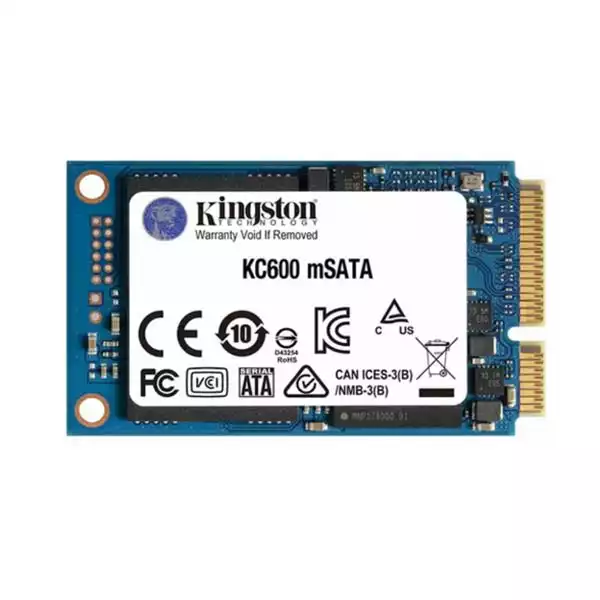 SSD mSATA 256GB Kingston SKC600MS/256G 550MBs/500MBs