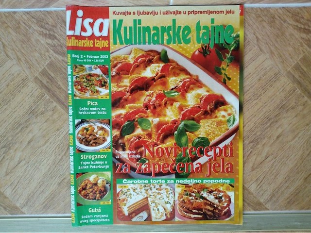 Kulinarske tajne - Broj 2 - Februar 2003
