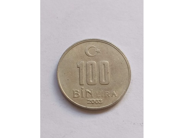 100 Bin Lira - 2003.g - Turska -