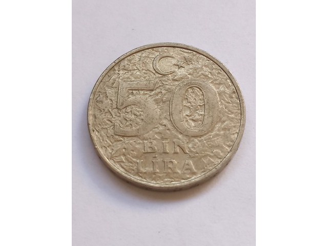 50 Bin Lira 1998.g - Turska -