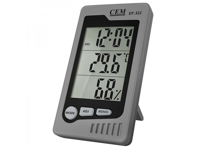 Digitalni termometar i vlagometar DT-322