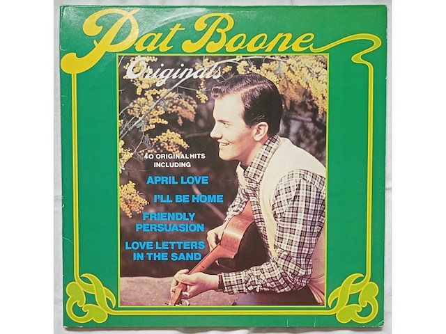 PAT  BOONE  -  2LP  ORIGINALS