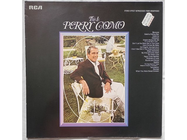 PERRY  COMO  -  2LP THIS  IS  PERRY  COMO