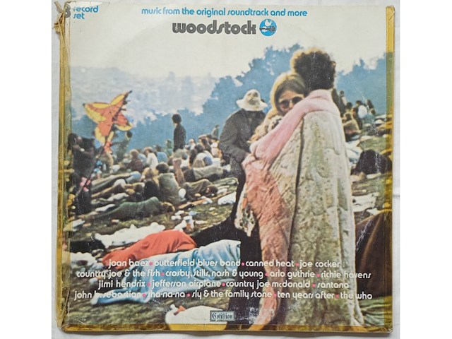 VARIOUS  -  3LP  WOODSTOCK