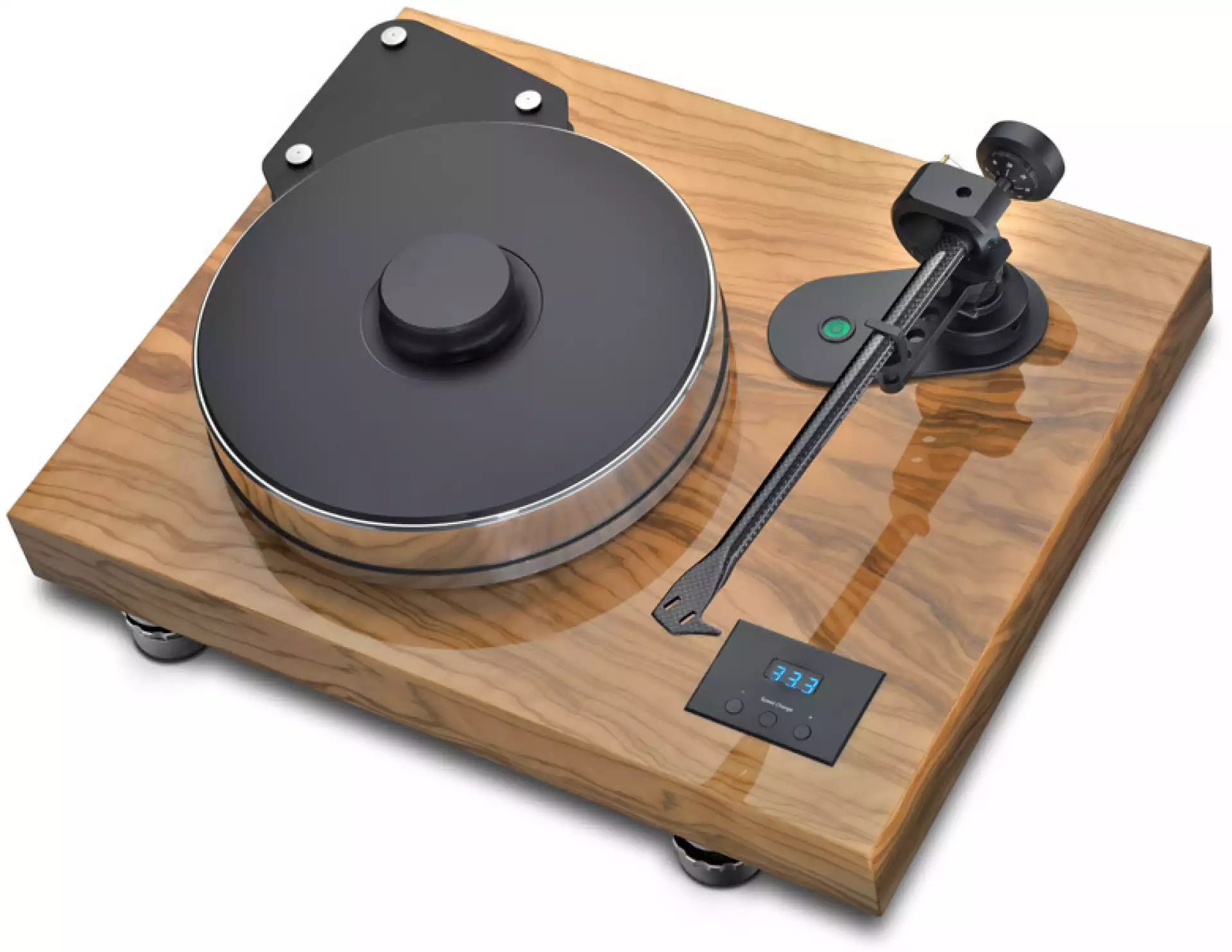 PRO-JECT Xtension 12 Evolution Walnut Burl High-Gloss