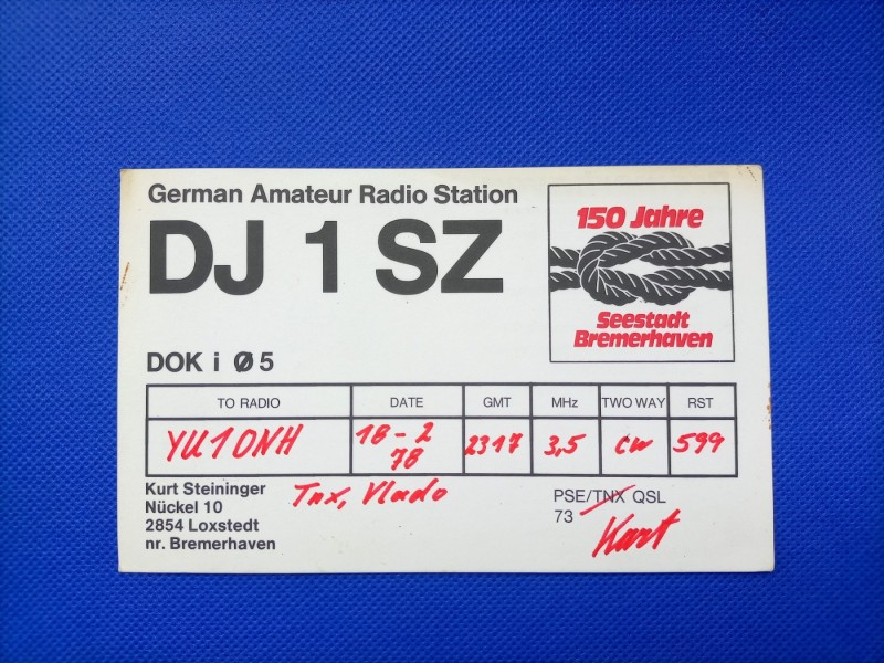 Radio amateri - Nemačka - 1978.