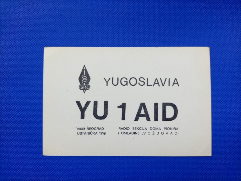 Radio amateri - Yugoslavia - YU1AID - 1978.