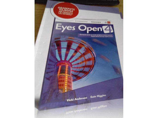 EYES OPEN 4, engleski za 8. razred, radna sveska KLETT