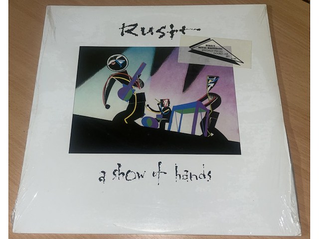 Rush – A Show Of Hands (2LP), CANADA PRESS, NOVO !!!!!!