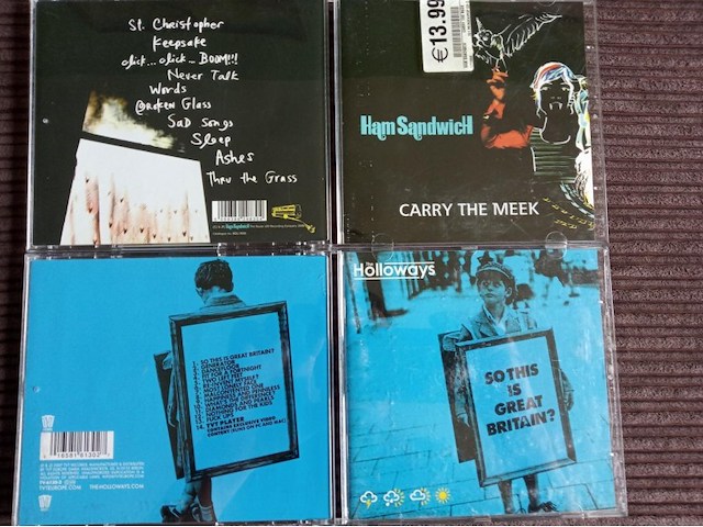 Ham Sandwich+The Holloways-2 Indie Rock Cds