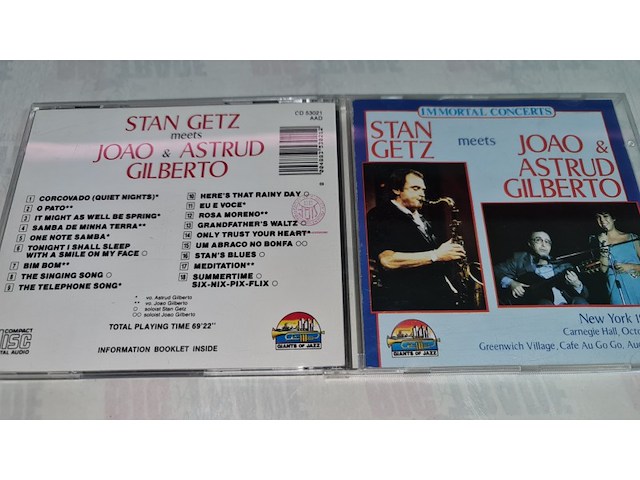 Stan Getz meets Joao &; Astrud Gilberto , ORIGINAL