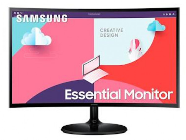Samsung Monitor LS27C360EAUXEN 27'' VA, zakrivljen 1920x1080 75Hz 4ms GtG VGA, HDMI Freesync VESA