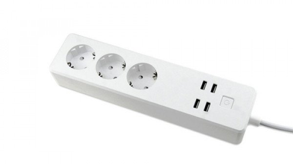Moye Voltaic Smart Power Strip 3 EU Plugs + 4 USB Plugs 3680W 16A