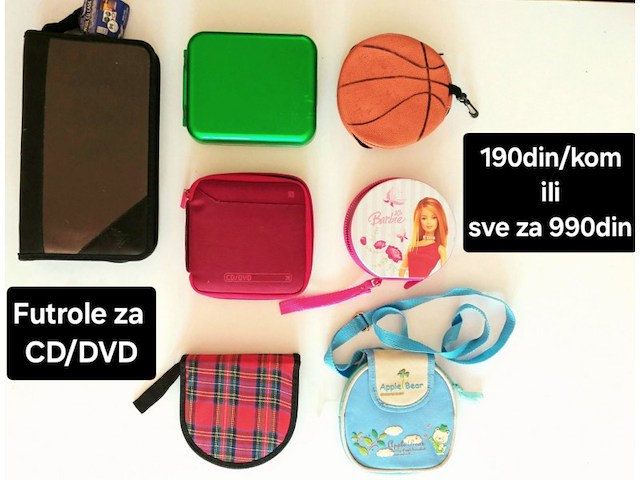 Držači / futrole za CD i DVD