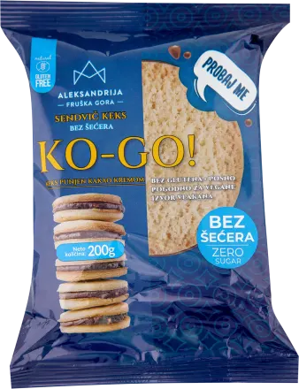 Aleksandrija
KO-GO! SENDVIČ KEKS, 200 g