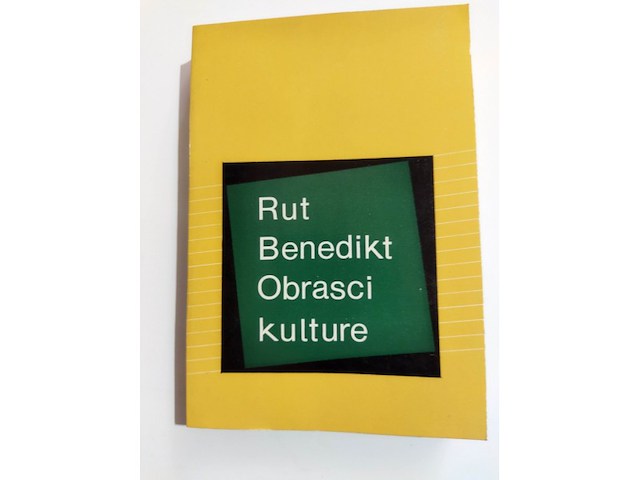 Obrasci kulture, Rut Benedikt