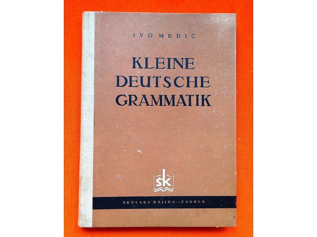 Kleine Deutsche Grammatik, Ivo Medić (odlična)