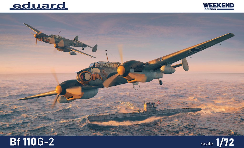 EDUARD 1/72 Bf 110G-2 (Weekend Edition!)