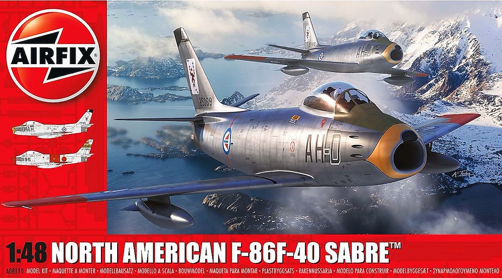 AIRFIX 1/48 North American F-86F-40 Sabre