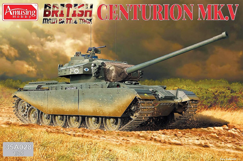 AMUSING HOBBY 1/35 British Main Battle Tank Centurion MK.V