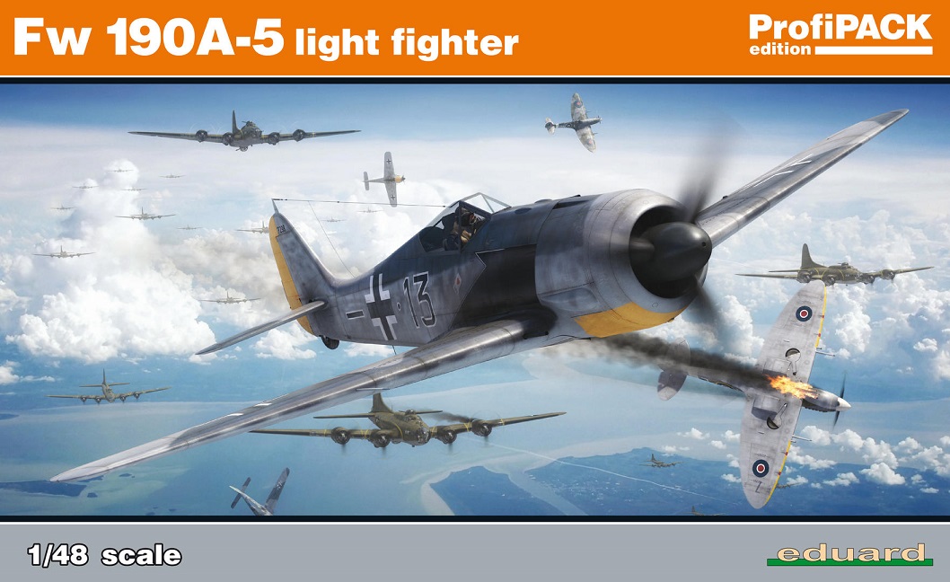 EDUARD 1/48 Fw 190A-5 light fighter (Profipack)