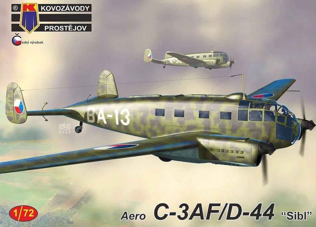 KP MODELS 1/72 Aero C-3AF/D-44 „Síbl“