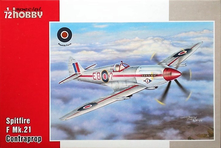 SPECIAL HOBBY 1/72 Spitfire F Mk.21 Contraprop