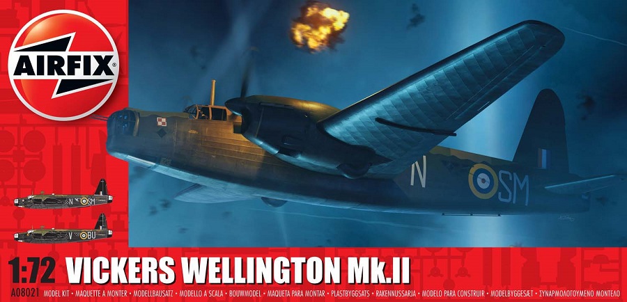 AIRFIX 1/72 Vickers Wellington Mk.II