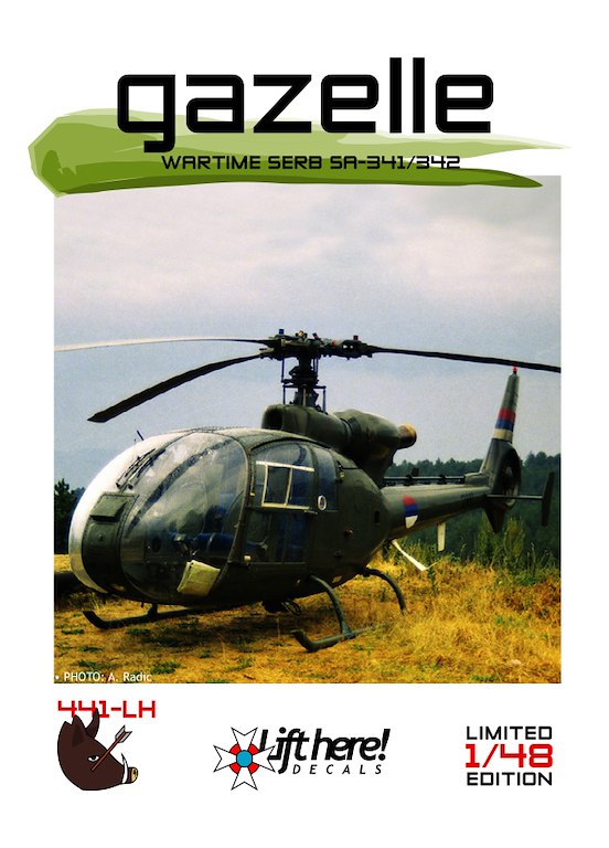 LIFT HERE! Gazelle, Wartime Serb SA-341/342 in 1/48