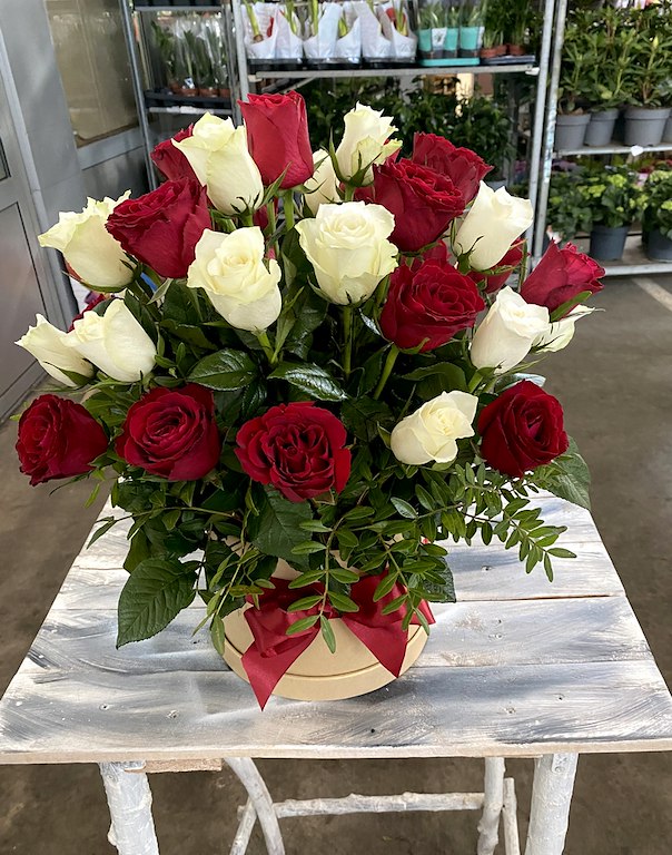 Box of flowers sa ružama 556
