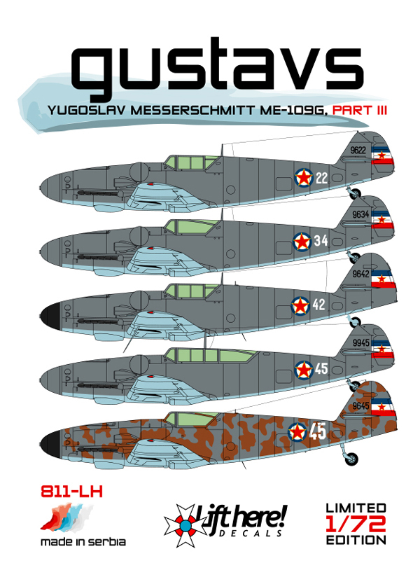 LIFT HERE! Gustavs, Yugoslav Messerschmitt Me-109G, Part III