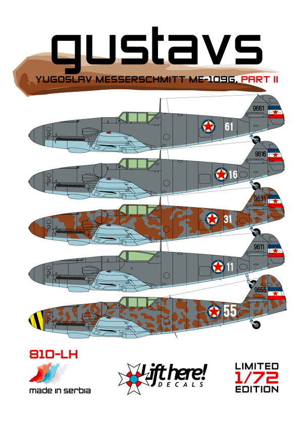 LIFT HERE! Gustavs, Yugoslav Messerschmitt Me-109G, Part II