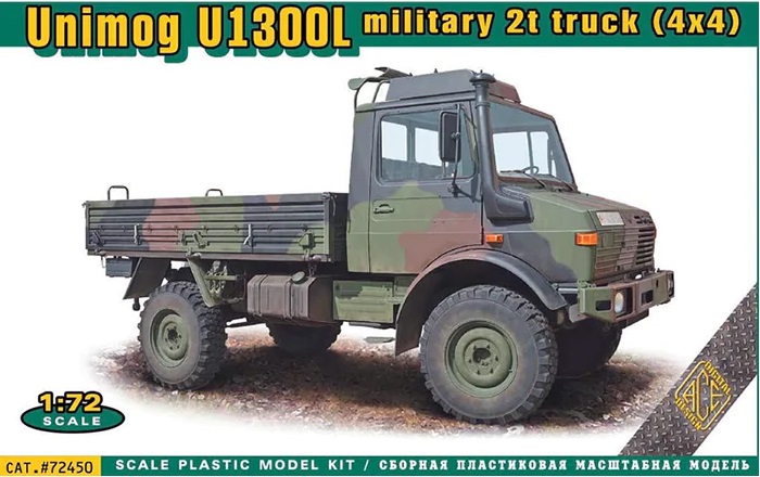 ACE 1/72 Unimog U1300L 2t truck (4×4)