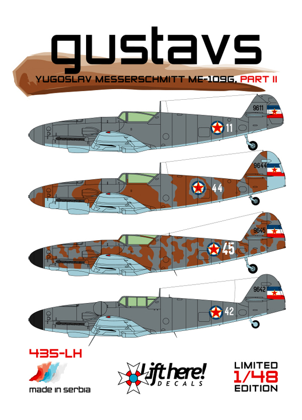 LIFT HERE! Gustavs, Yugoslav Messerschmitt Me-109G, Part II