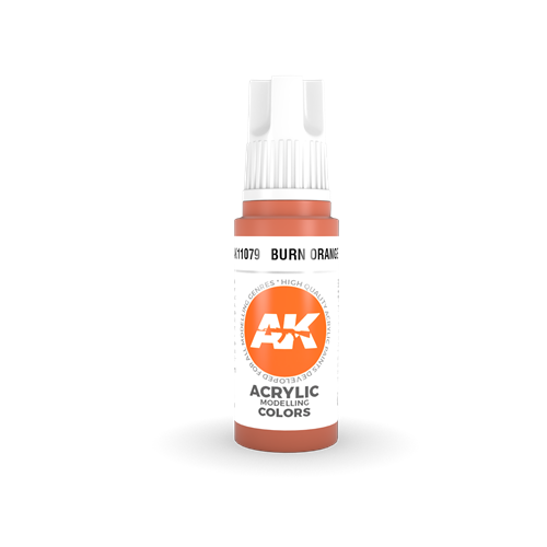 AK 3rd Gen Acrylics – Burn Orange