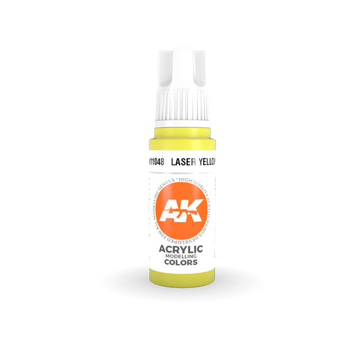 AK 3rd Gen Acrylics – Laser Yellow