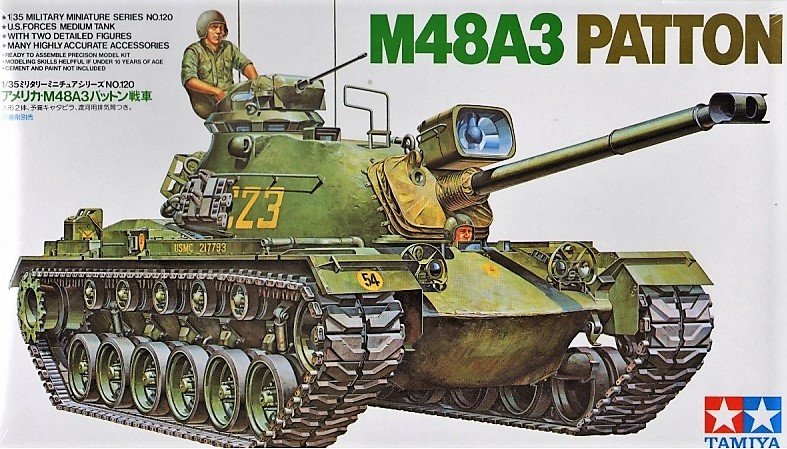 TAMIYA 1/35 U.S. M48A3 Patton