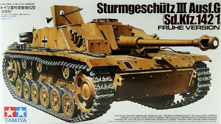 TAMIYA 1/35 Sturmgeschütz III Ausf.G (Sd.Kfz.142/1) Frühe version