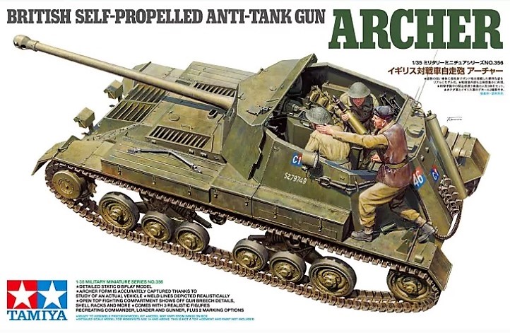 TAMIYA British Self-Propelled Anti-Tank Gun Archer