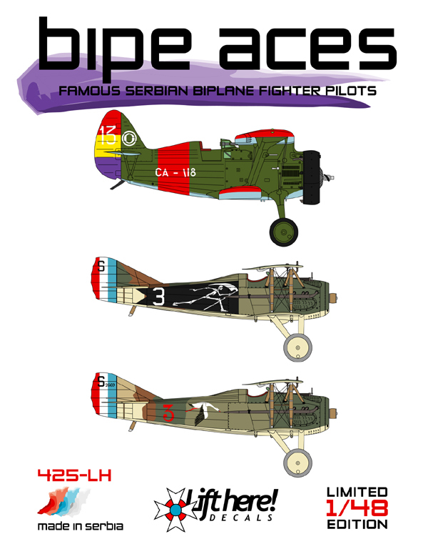 LIFT HERE! “Bipe Aces”, Famous Serbian Biplane Fighter Pilots