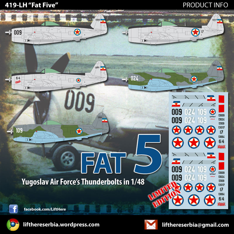 LIFT HERE! “Fat Five”, YAF Thunderbolts in 1/48
