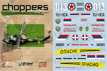 LIFT HERE! “Choppers”, Yugoslav & Serbian helicopters in 1/35