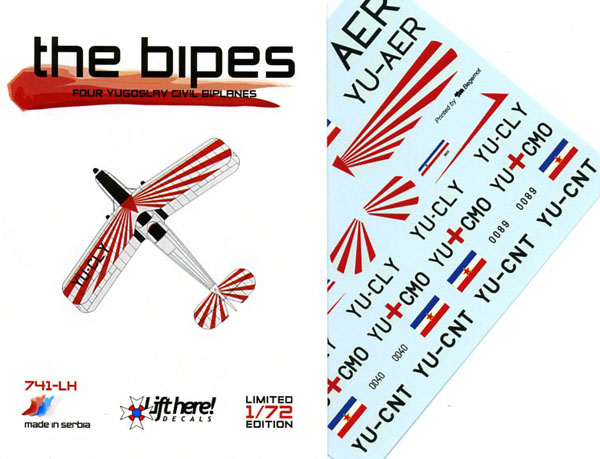 LIFT HERE! „The Bipes“, four Yugoslav civil biplanes