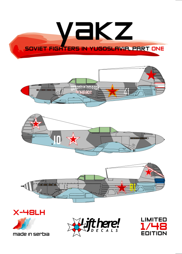 LIFT HERE! „Yakz“ Soviet Fighters in Yugoslavia, part 1